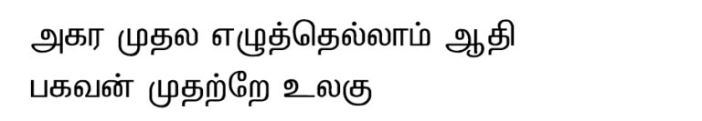 Unicode Tamil Font Zip - 31 Free Font Download - Tamil Font Free Download
