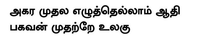 Unicode Tamil Font Zip - 31 Free Font Download - Tamil Font Free Download