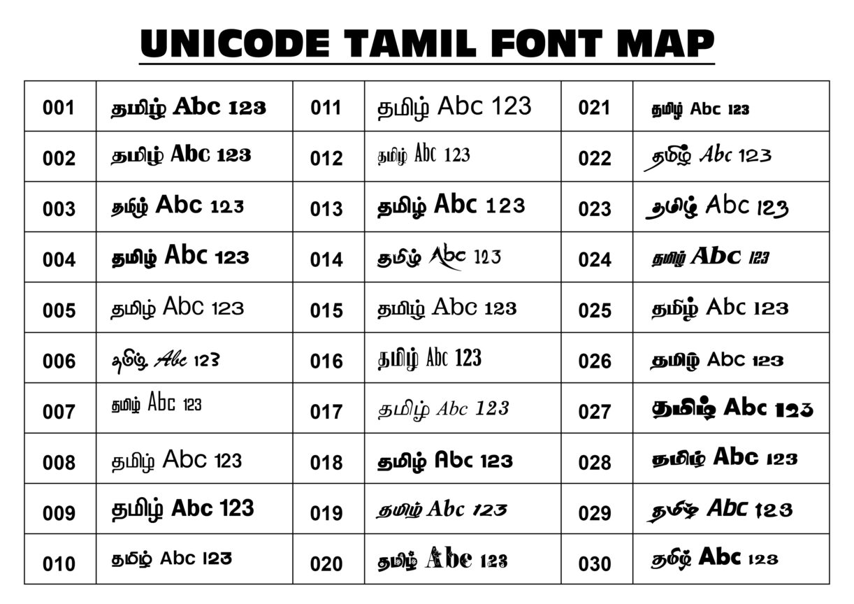 Unicode Tamil Font Zip Free Download Tamil Font Free Download
